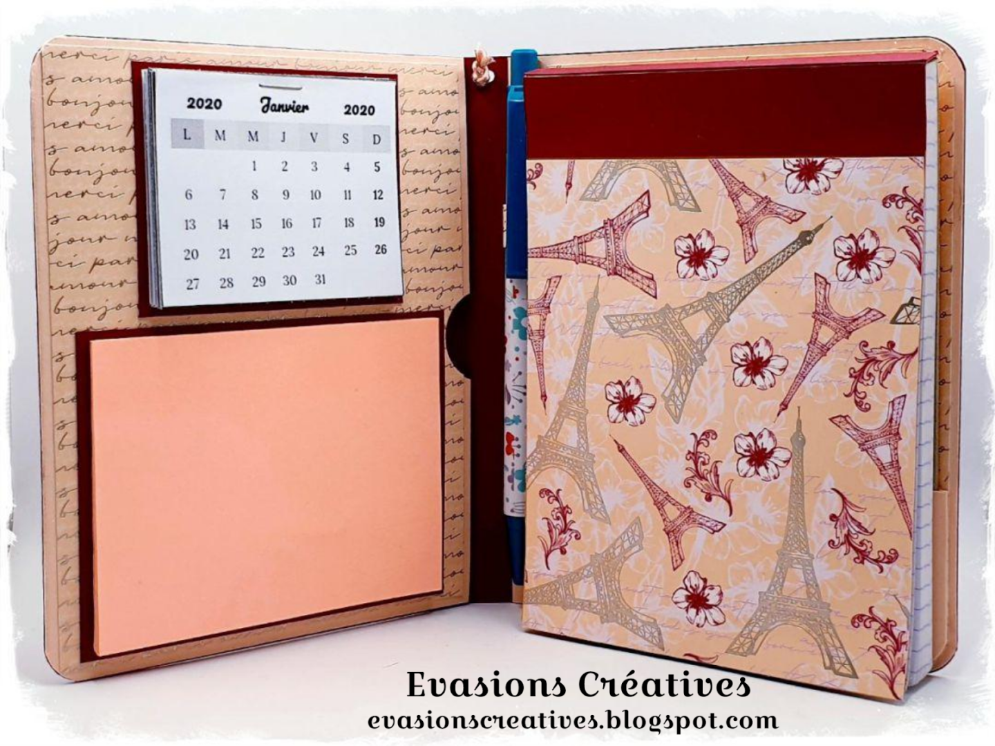 Carnet de route pour 2020 ! { Tutoriel } | Évasions Créatives